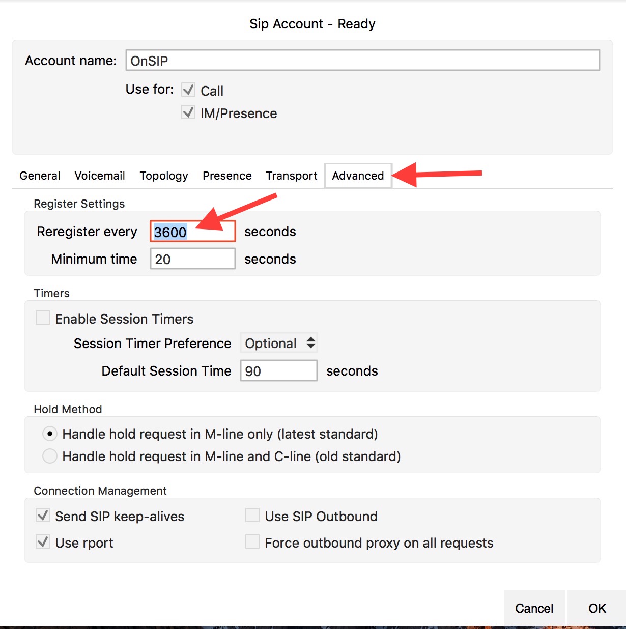 Counterpath X-lite 4.0 – OnSIP Support
