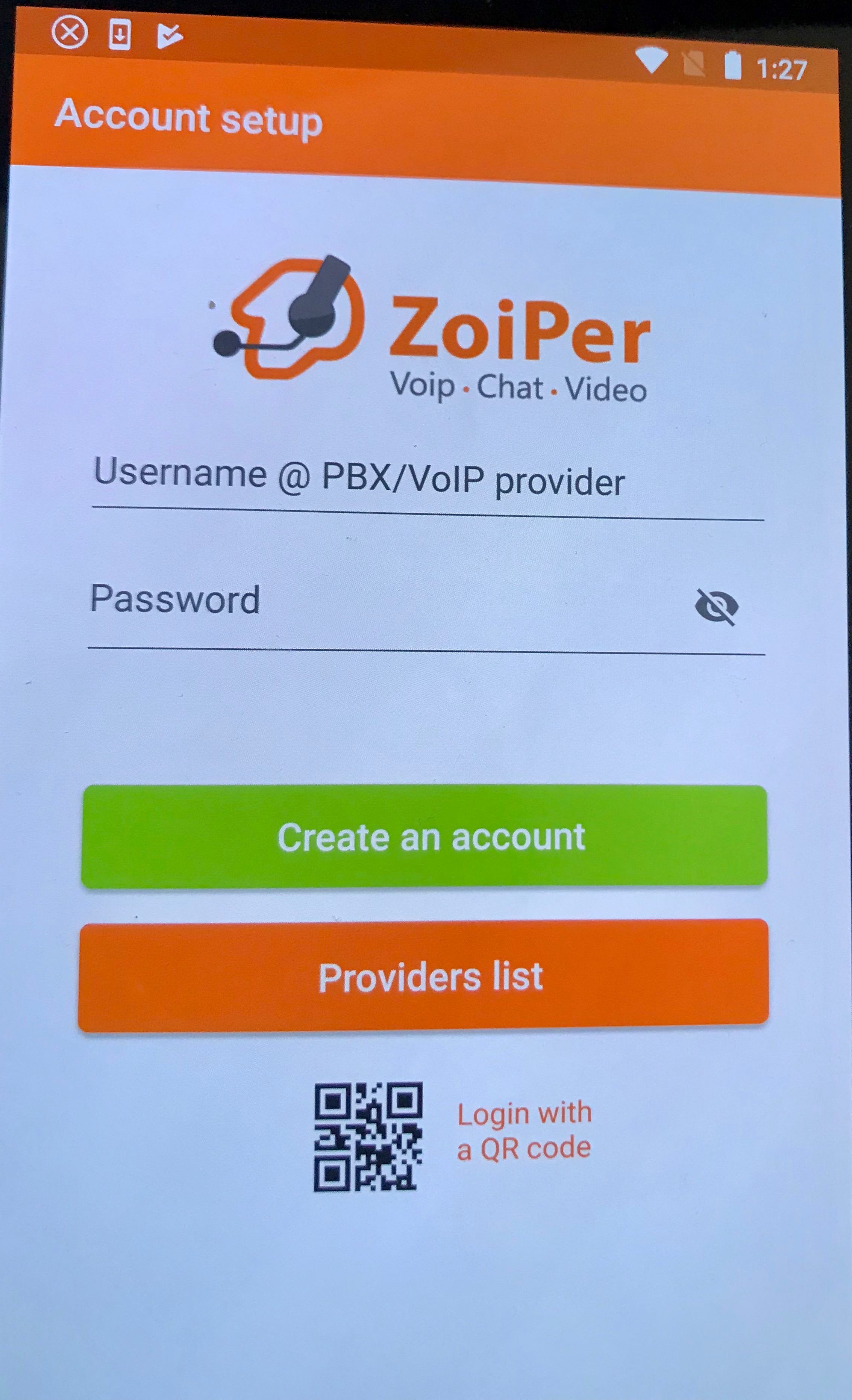 ZoIPER for Android – OnSIP Support