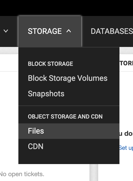 Rackspace Cloud Files – OnSIP Support