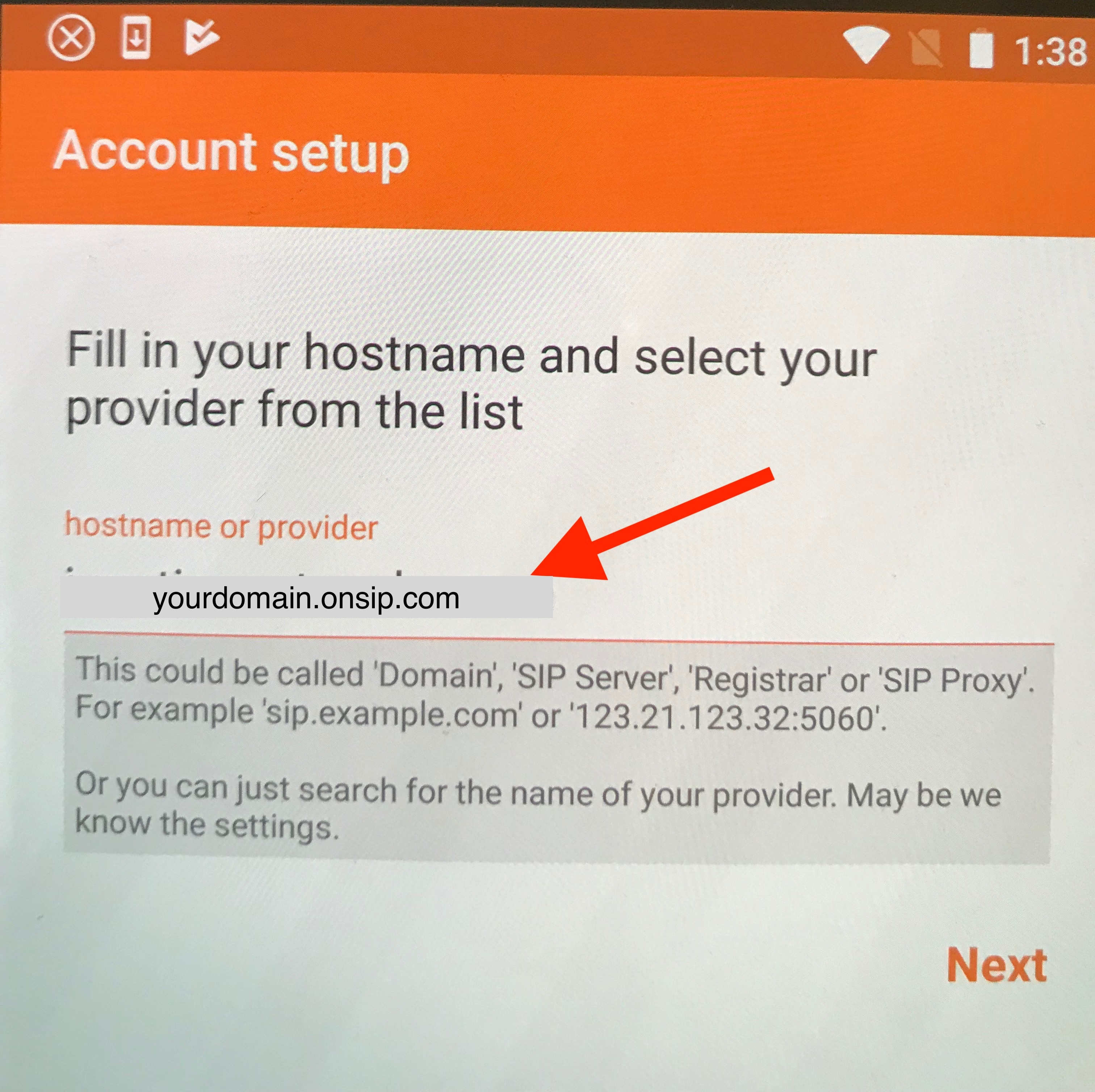 ZoIPER for Android – OnSIP Support